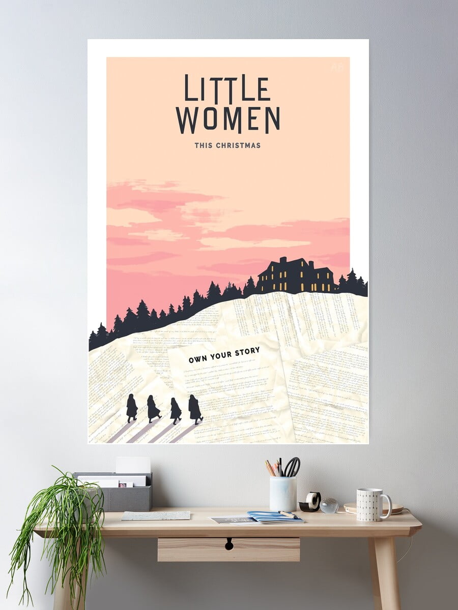 Kna Prints - Alternate Little Women Poster Wall Art, Modern Wall Decor ...