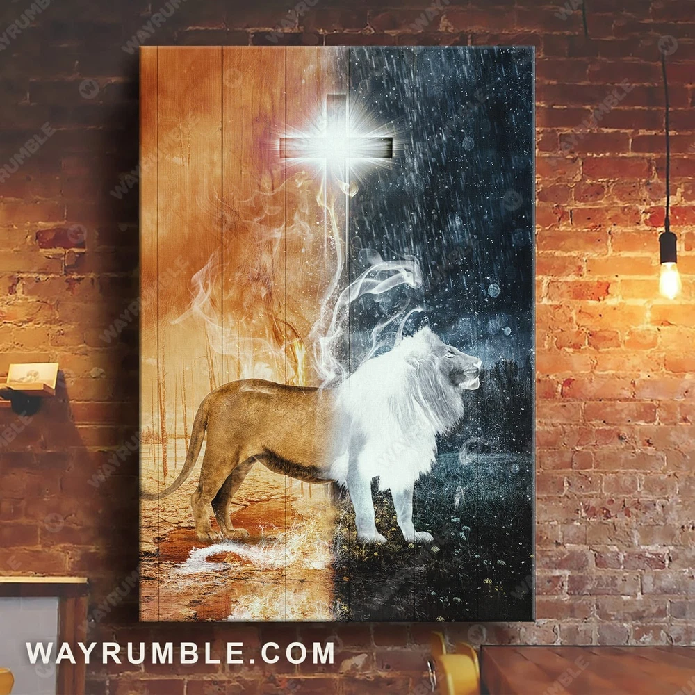 Kna Prints - The Amazing Cross Light, Lion Of Judah, Hear His Roar ...