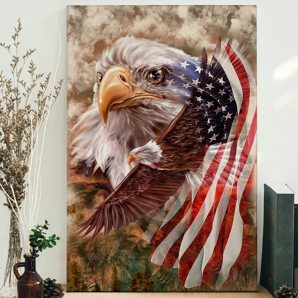 Kna Prints - American Eagle Poster, Us Eagle Poster, Eagle Poster ...