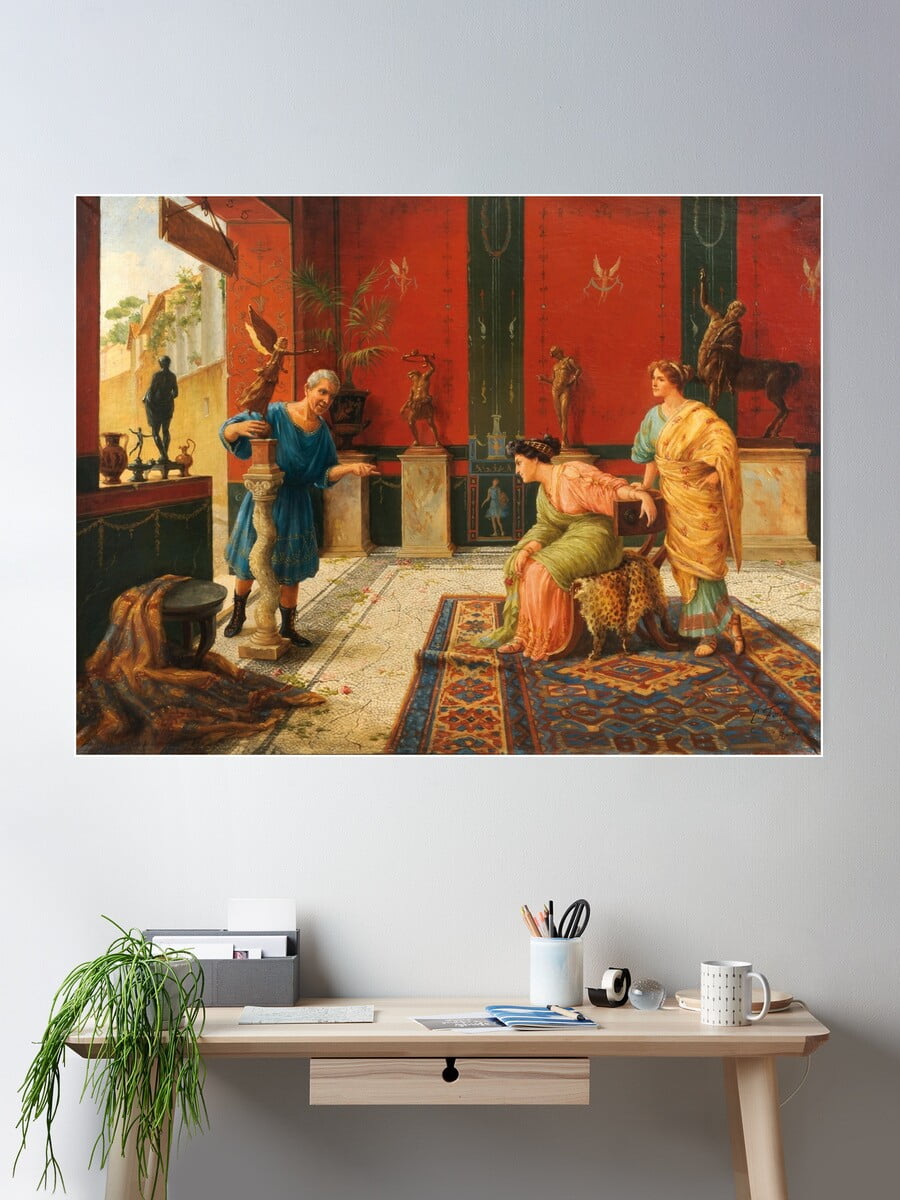 Kna Prints - The Antique Dealer | Ettore Forti | 1910 Greco-Roman ...