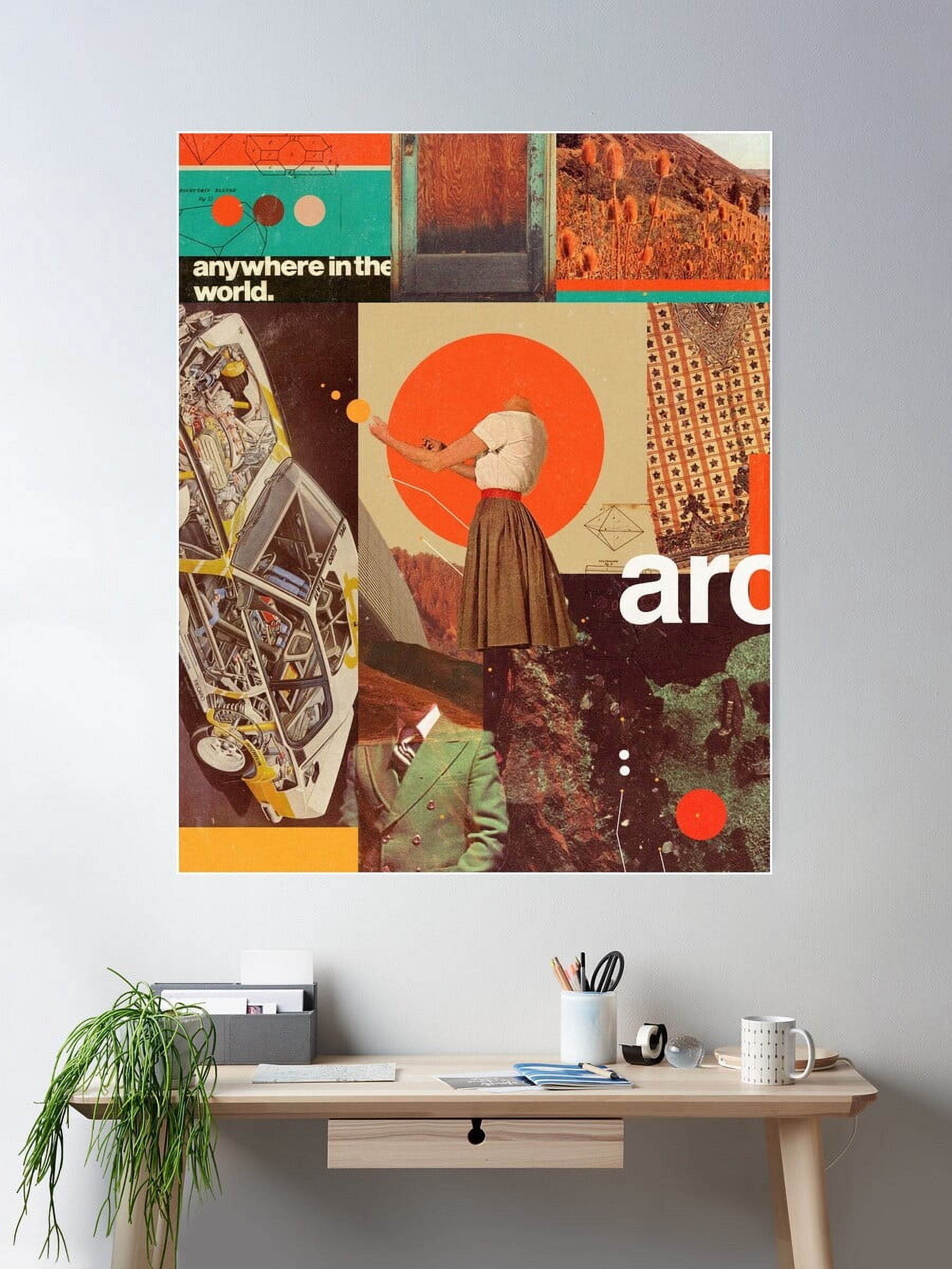 Kna Prints - Archival World Poster, UNFRAMED-24x36 - Walmart.com