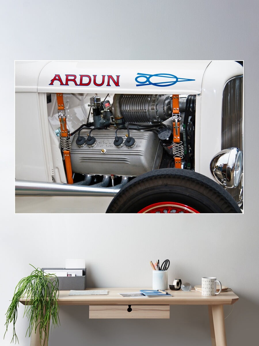 Kna Prints - Ardun V8 Poster , UNFRAMED-24x36 - Walmart.com