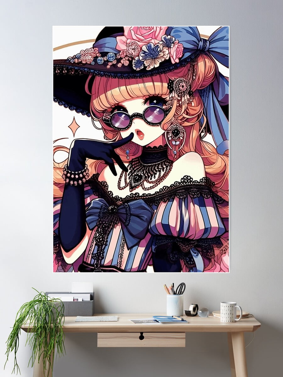 Kna Prints - Art Deco Lolita #01 Poster , UNFRAMED-8x12 - Walmart.com
