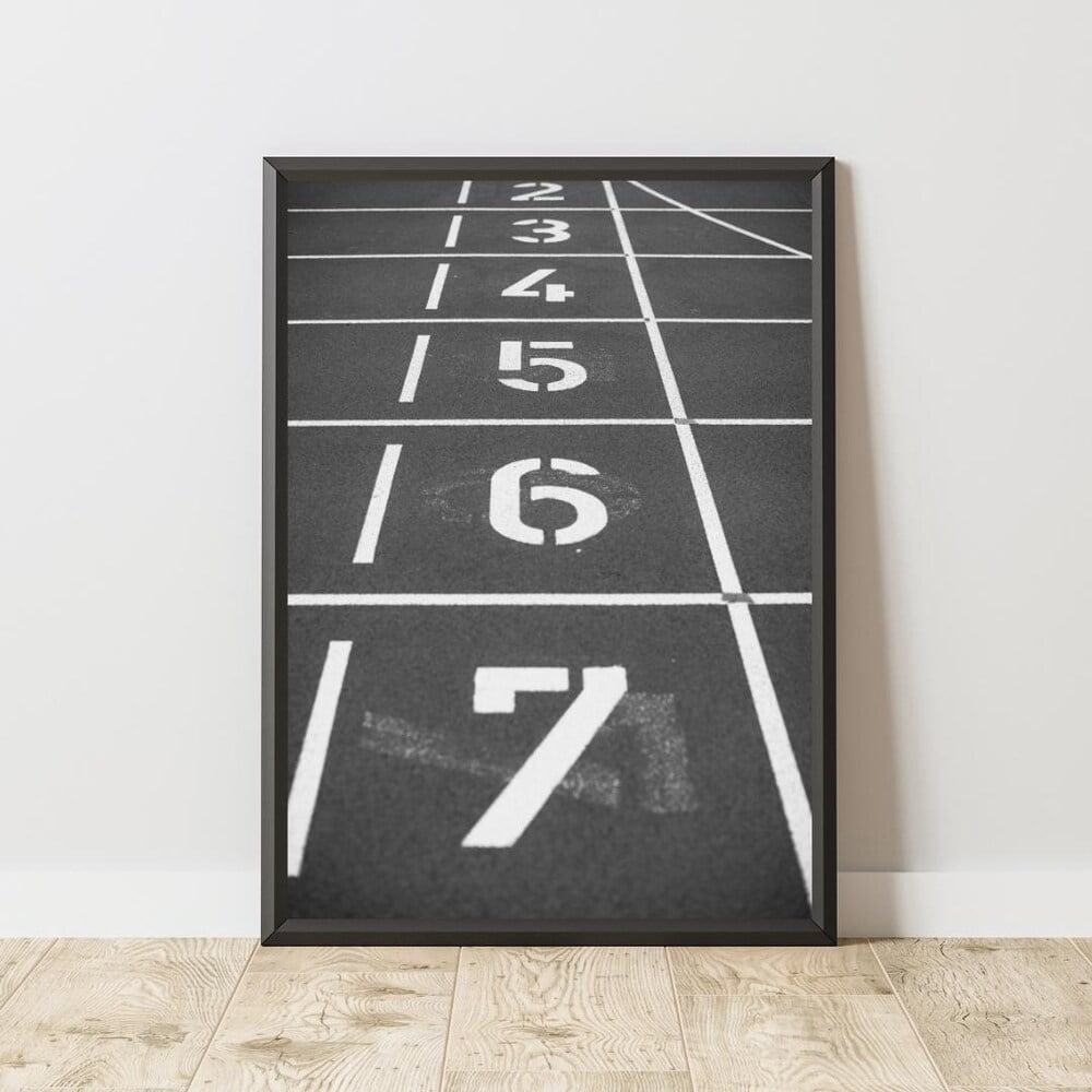 Kna Prints - Athletics Poster, Athletics Print, Athletics Wall Art ...