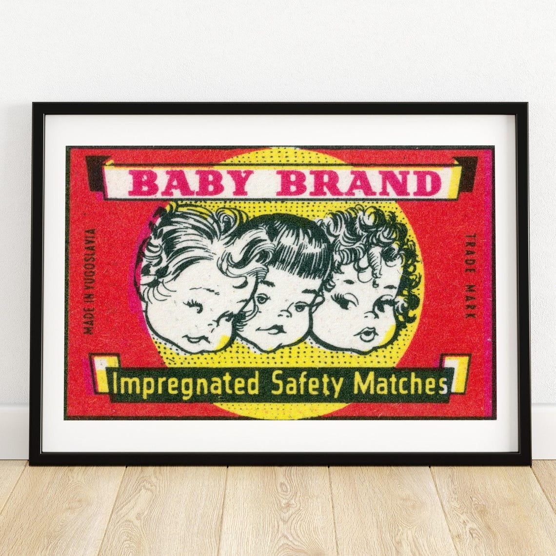 Kna Prints - Baby Brand - Matchbox Print - Aesthetic Wall Art - Vintage ...