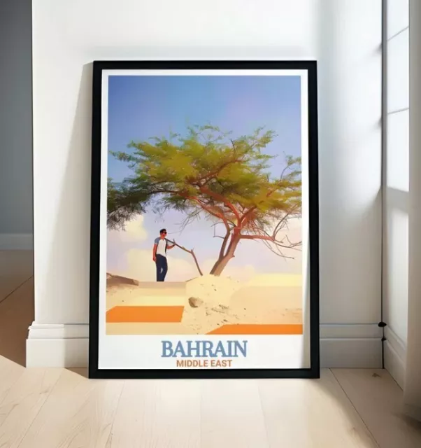 Kna Prints - Bahrain Travel Print - Tree Of Life Posters And Prints For ...