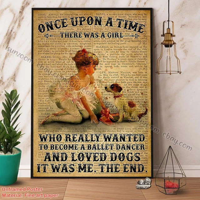 Kna Prints - Ballet A Girl Who Wanted To Become A Ballet Dancer And ...