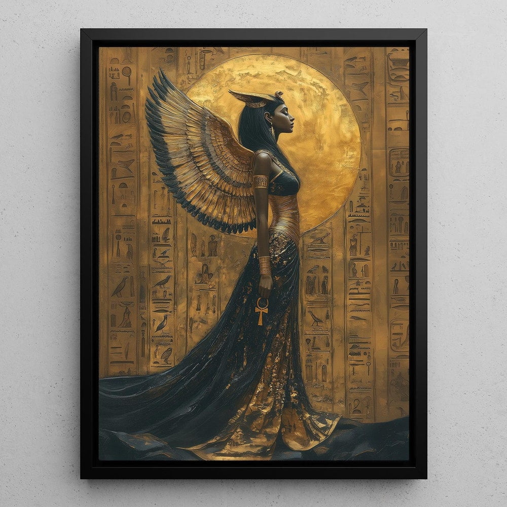 Kna Prints - Bastet Poster Art Nouveau Print, Egyptian Goddess Of War ...