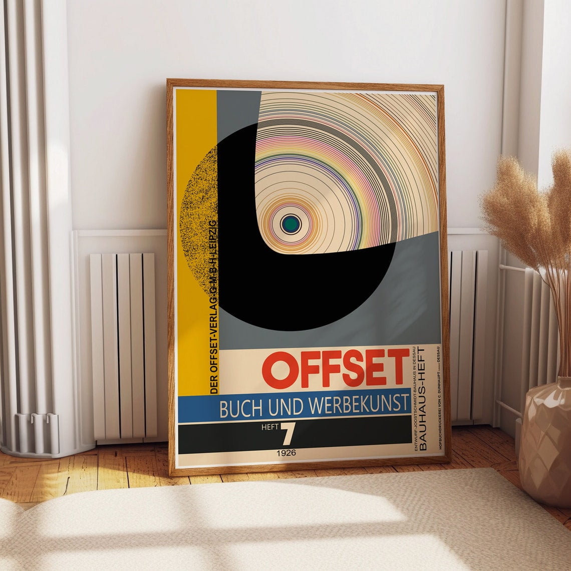 Kna Prints - Bauhaus Poster By Joost Schmidt Bauhaus Magazine Cover Art ...