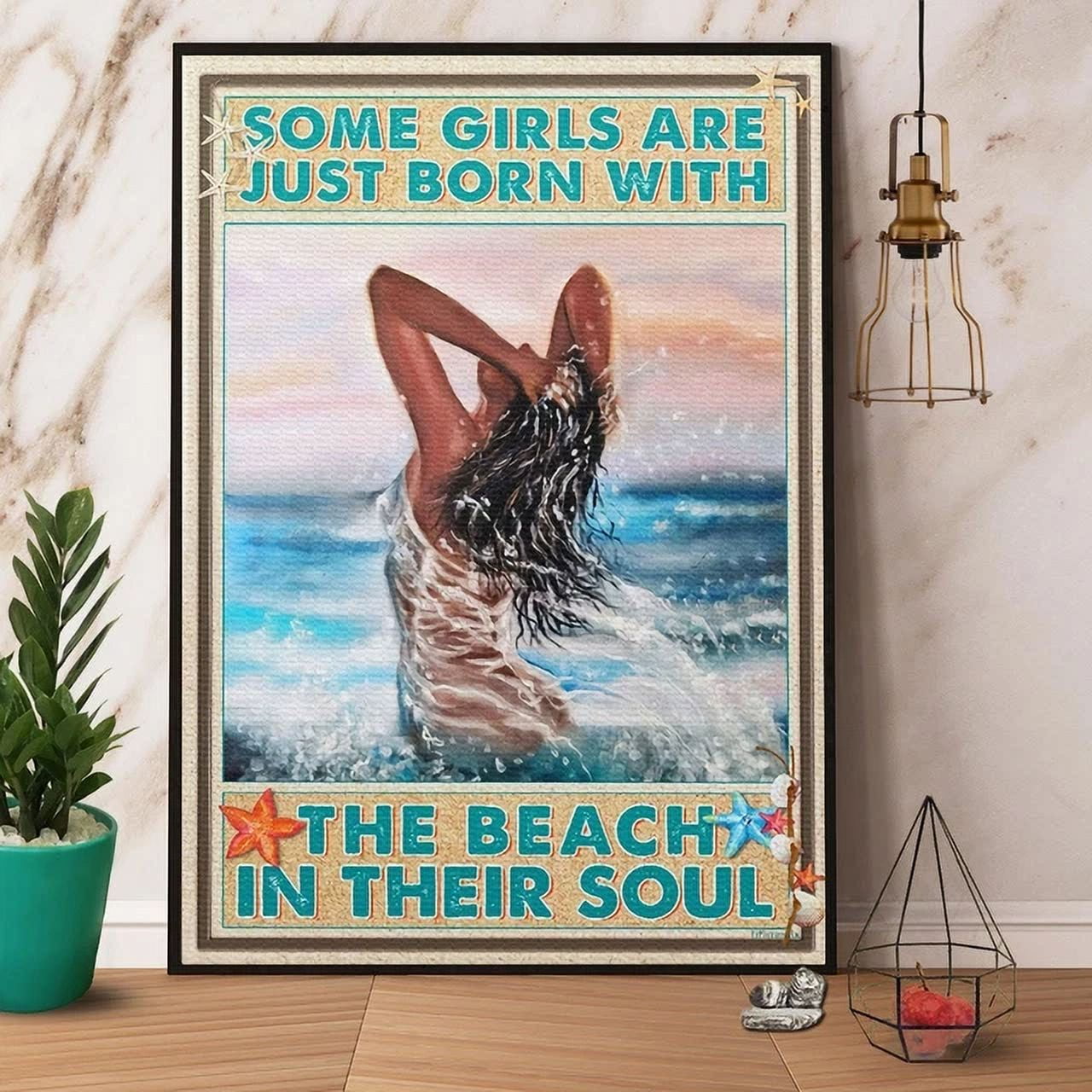 Kna Prints - Beach Girl Some Girls Are Just Born With The Beach In ...