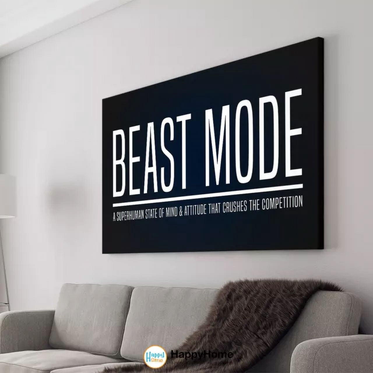 Kna Prints - Beast Mode Definition Poster Motivational Inspirational ...