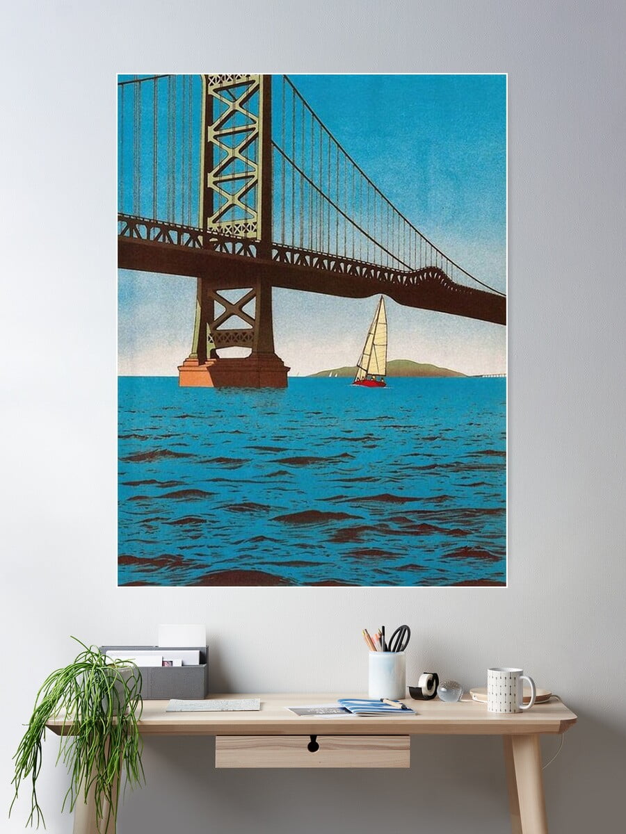 Kna Prints - Bending Bridge Poster , UNFRAMED-12x18 - Walmart.com