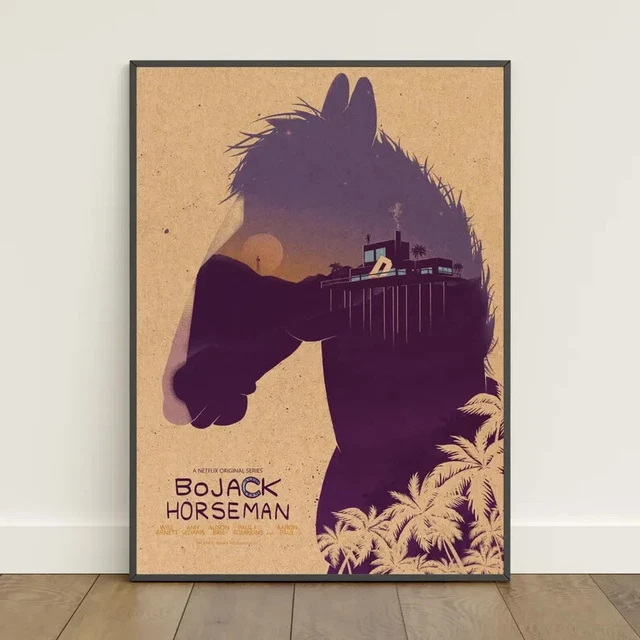 Kna Prints - Bojack Horseman Poster 1 For Home Decor, Living Room, Bedroom, Office, UNFRAMED ...
