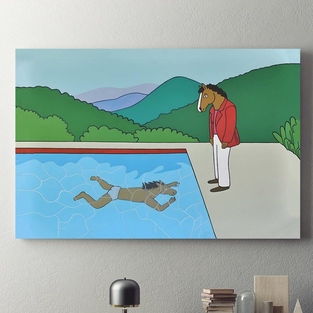 Kna Prints - Bojack Horseman Poster, Horse Poster, Bojack Horseman Tv Series Poster Unframed ...