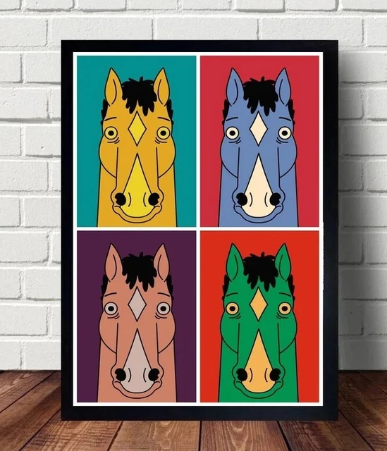 Kna Prints - Bojack Horseman Poster Paintings Poster Hanging Home Decor Wall Art For Home Decor ...