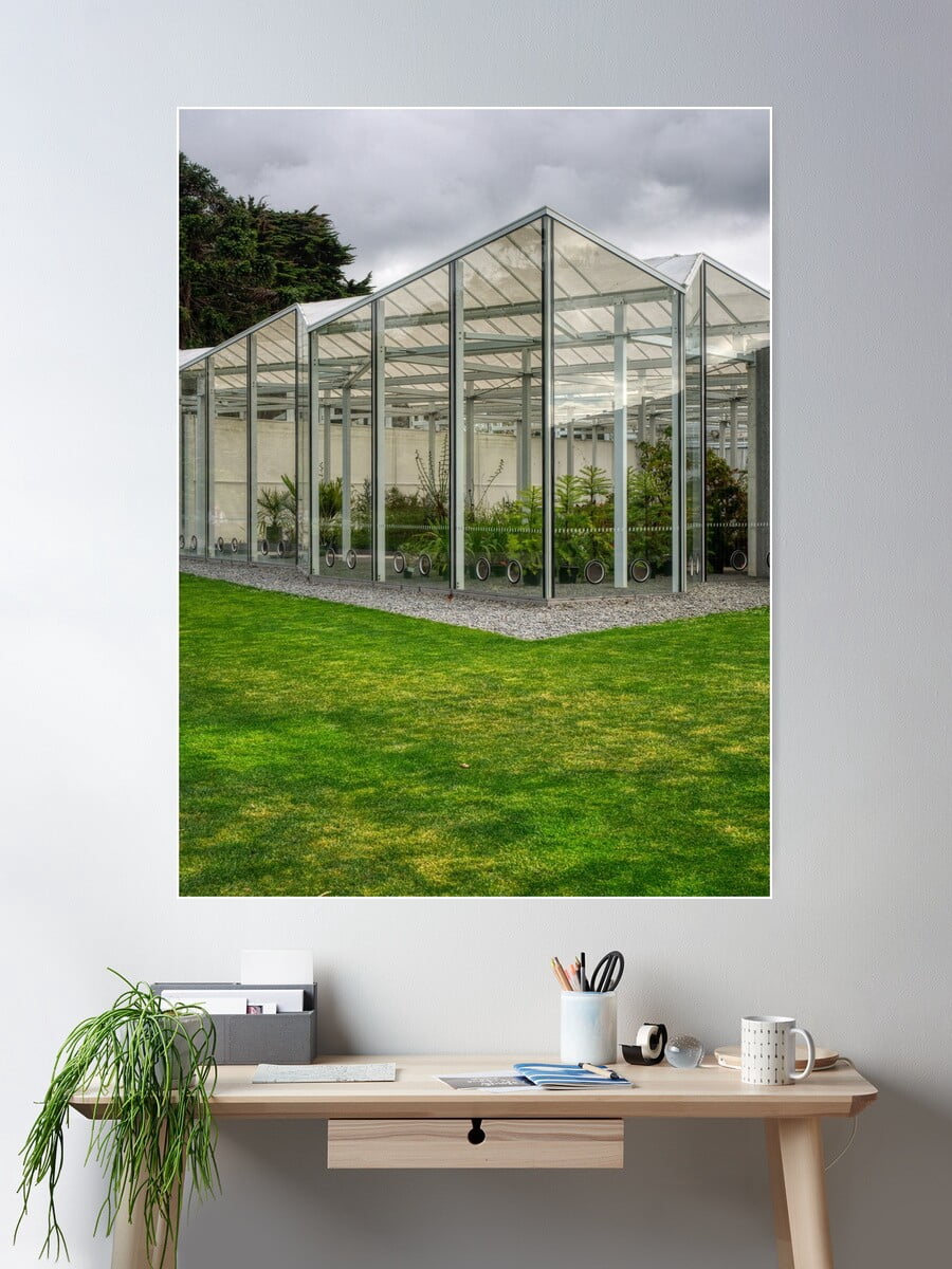 Kna Prints - Botanic Gardens Greenhouse Poster Wall Art, Modern Wall ...