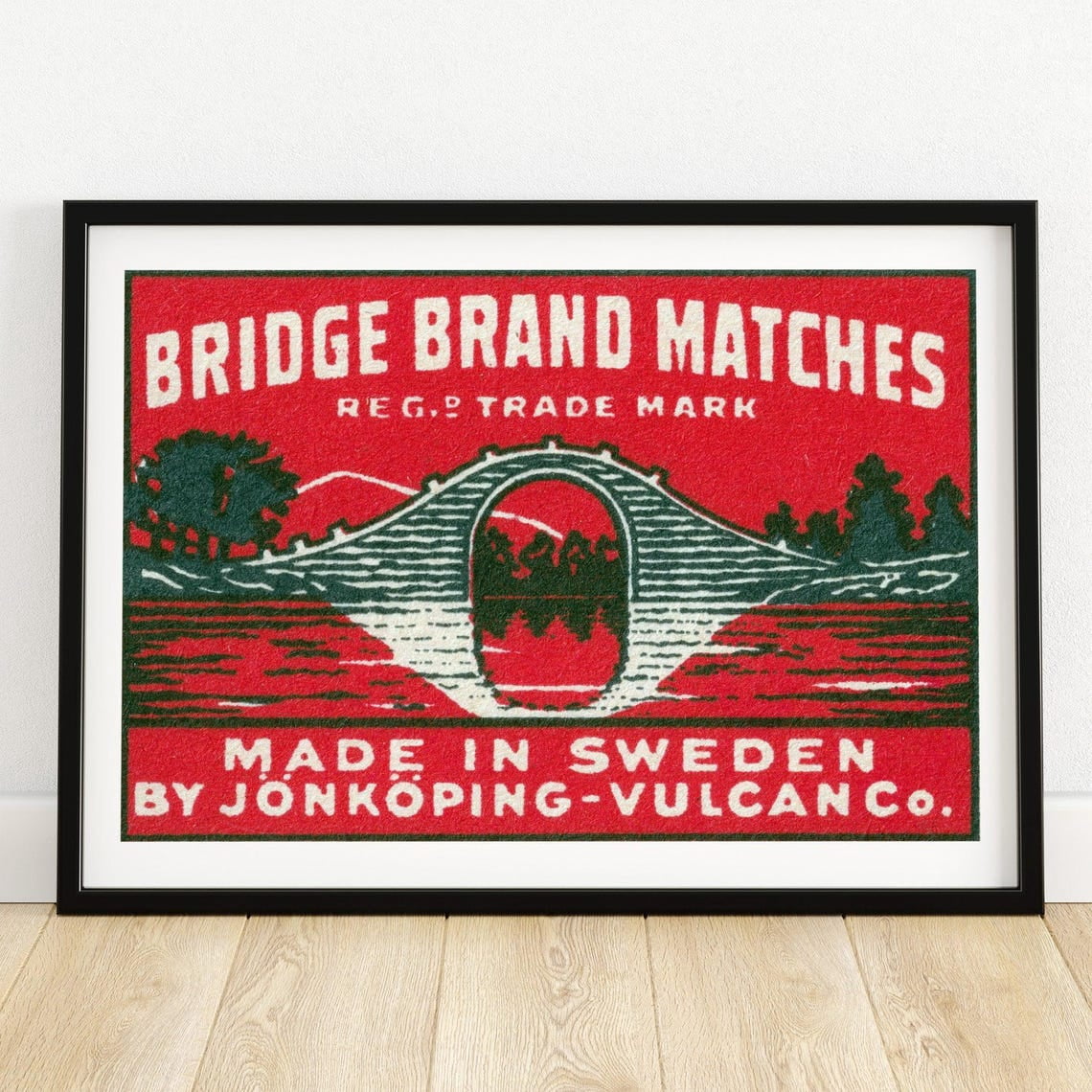 Kna Prints - Bridge Brand - Matchbox Print - Aesthetic Wall Art ...