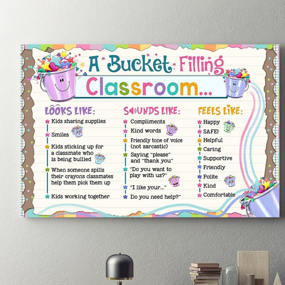 Kna Prints - A Bucket Filling Classroom, Looks Like, Sounds Like, Feels ...