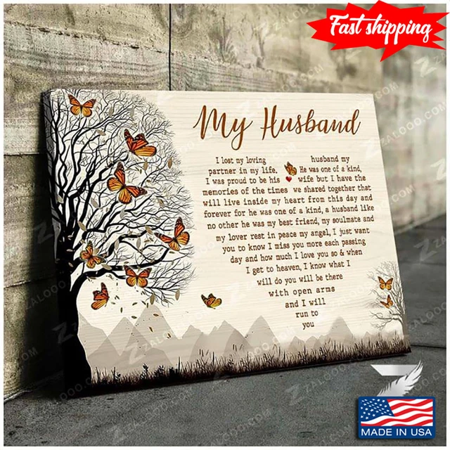 Kna Prints - Butterflieslying Around Tree My Husband I Lost My Loving ...