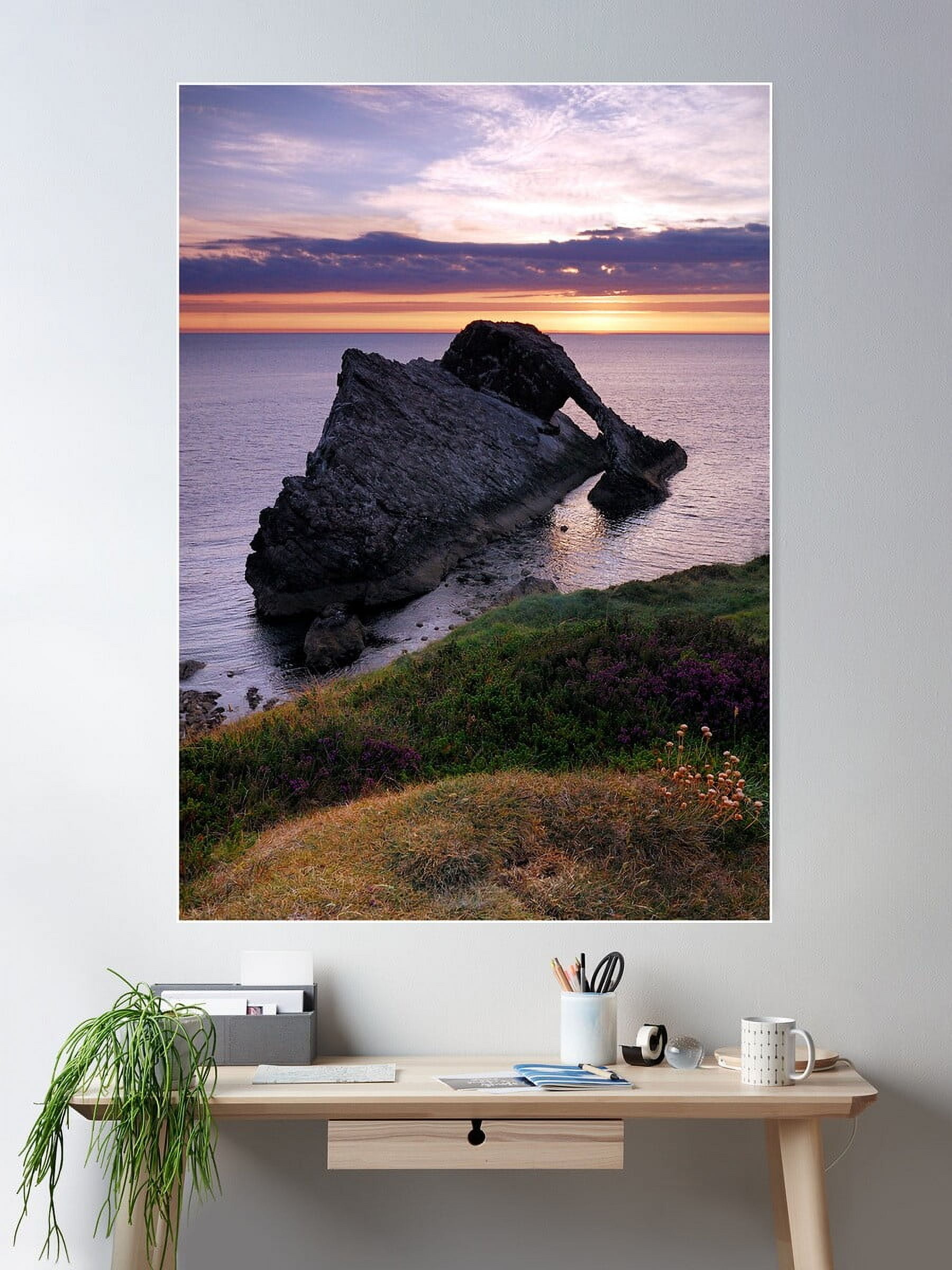 Kna Prints - Calm Morning - Bow Fiddle Rock Poster, UNFRAMED-12x18 ...