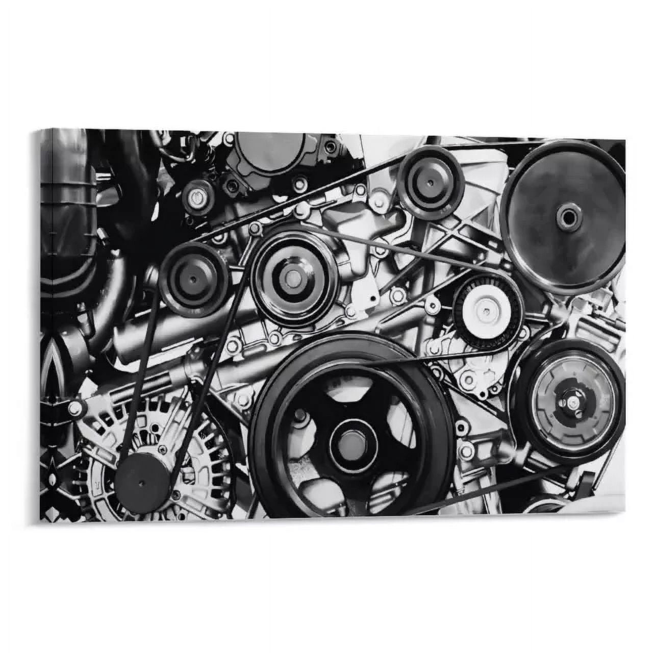 Kna Prints - Cart Engine Art Aesthetic Poster Art Print Office Decor ...