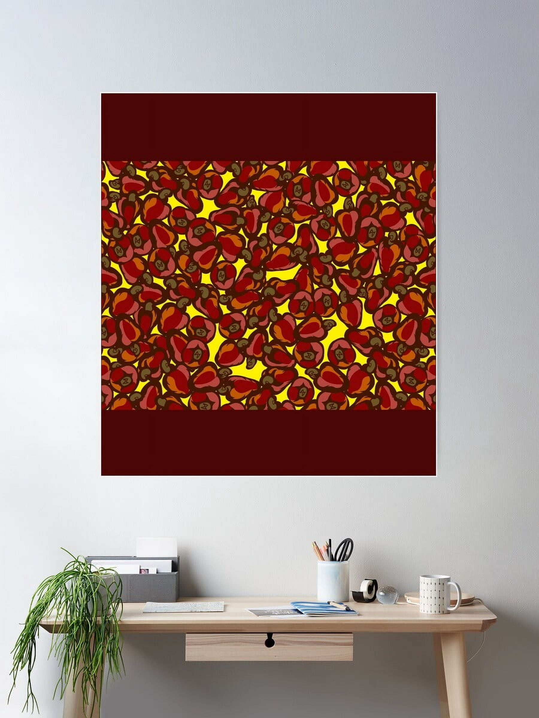 Kna Prints - Cashew Poster , UNFRAMED-8x12 - Walmart.com