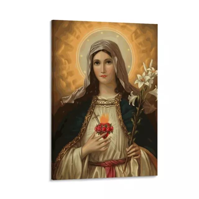 Kna Prints - Catholic Jesus Poster Aesthetic Office Decor Art Modern ...