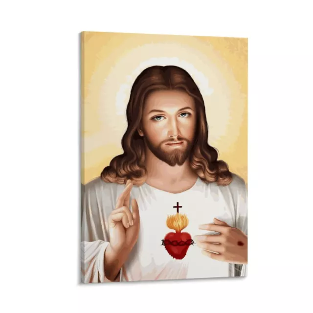 Kna Prints - Catholic Jesus Poster Landscaping Art Print Living Room ...