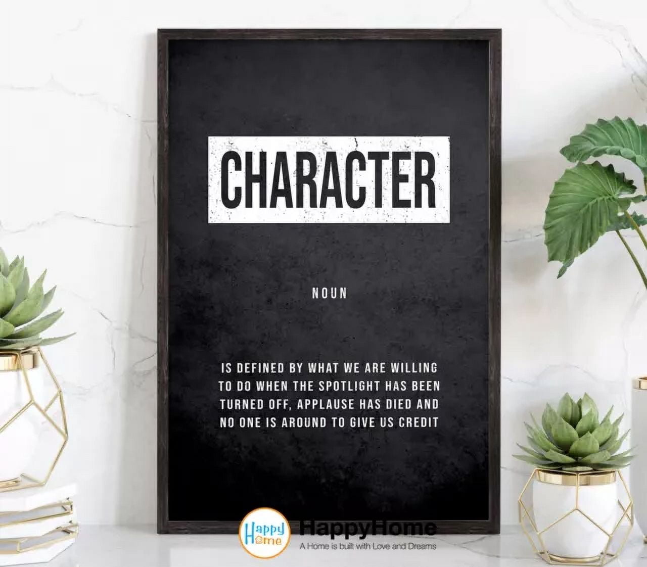 Kna Prints - Character Definition Poster Motivational Inspirational ...