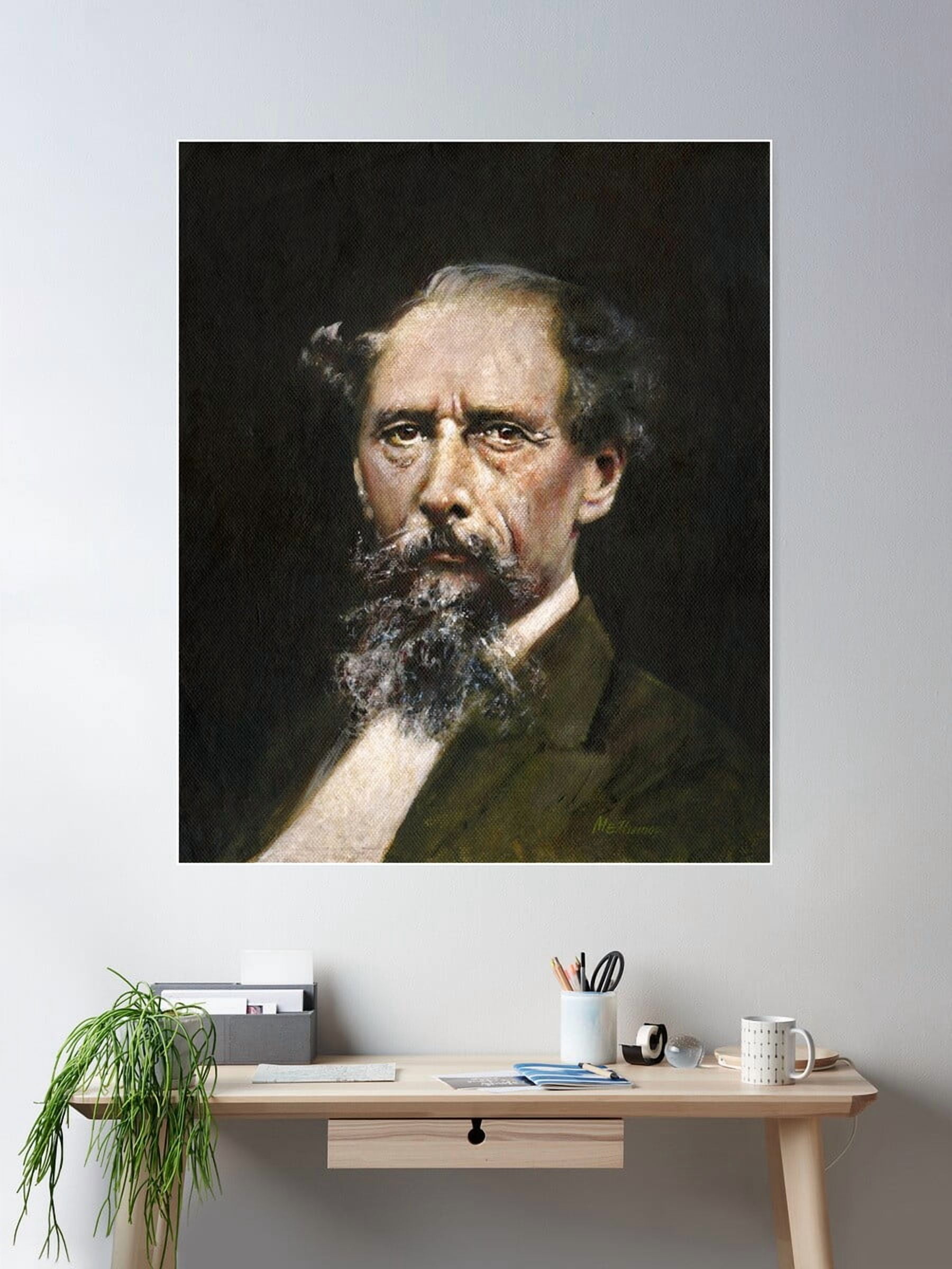 Kna Prints - Charles Dickens Portrait Poster, UNFRAMED-8x12 - Walmart.com