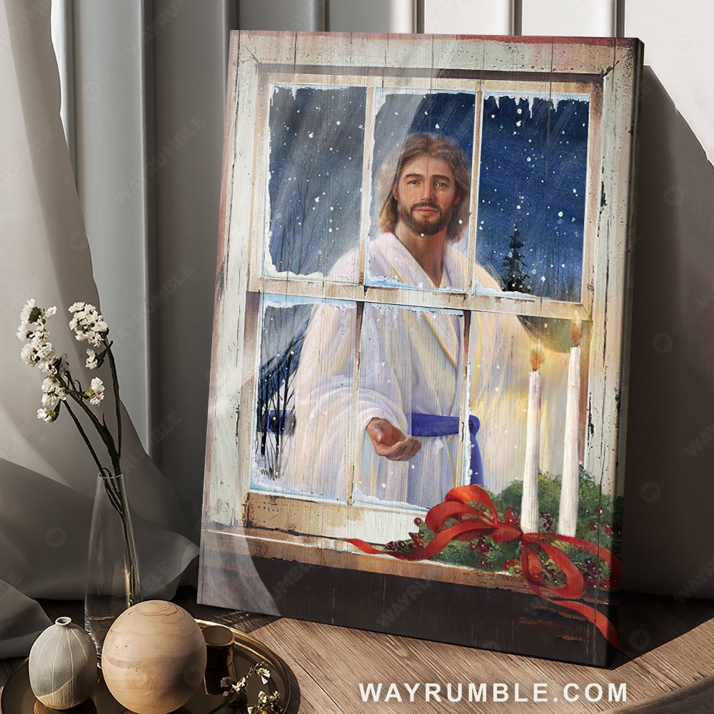 Kna Prints - Christmas Eve, Jesus Painting, Winter Season, Christmas ...