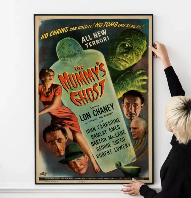 Kna Prints - Classic Macabre Film Poster – 1940S Horror Collectible ...