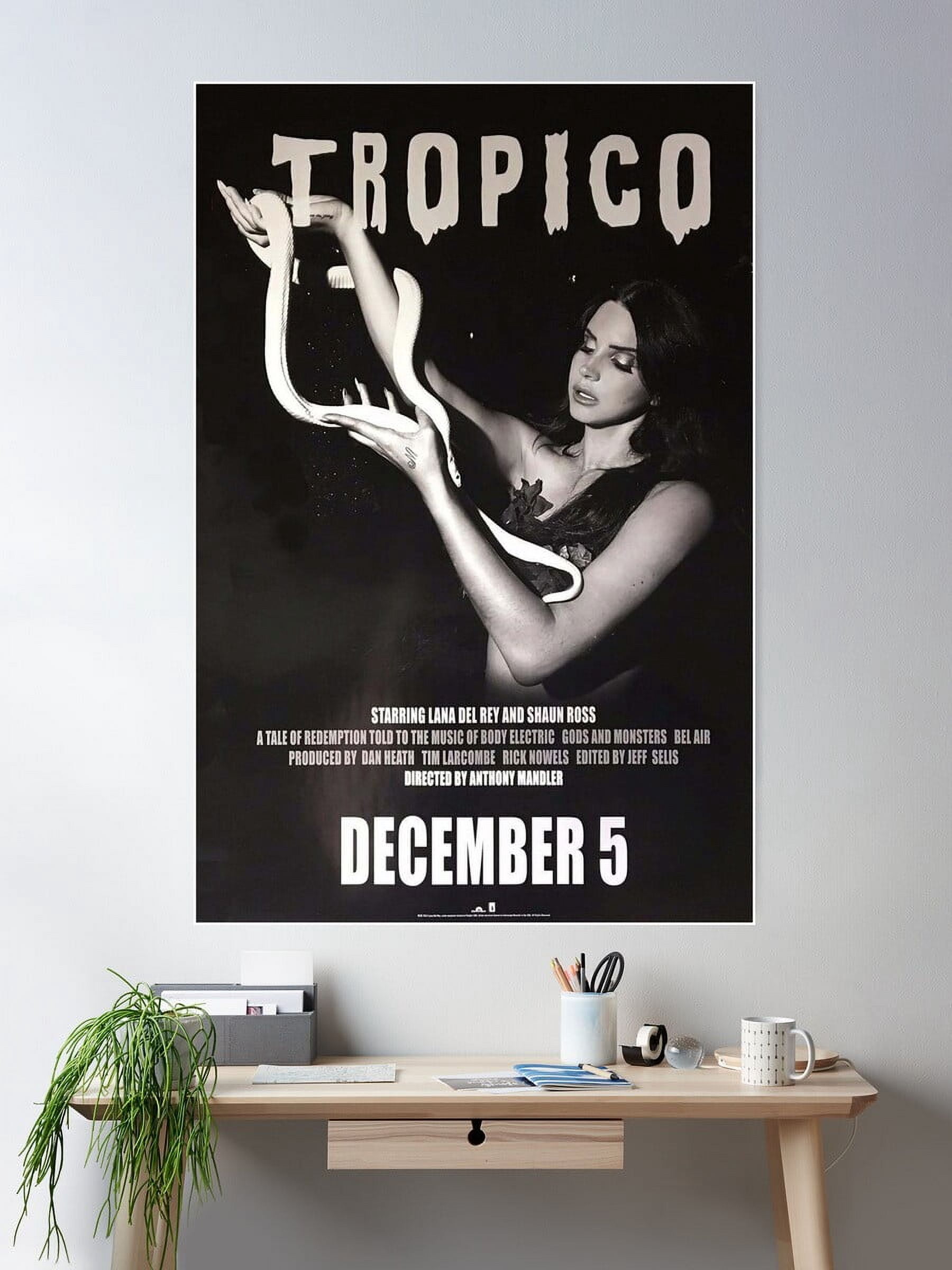 Kna Prints - Classic Vintage Tropico Short Film Poster , Wall Art ...