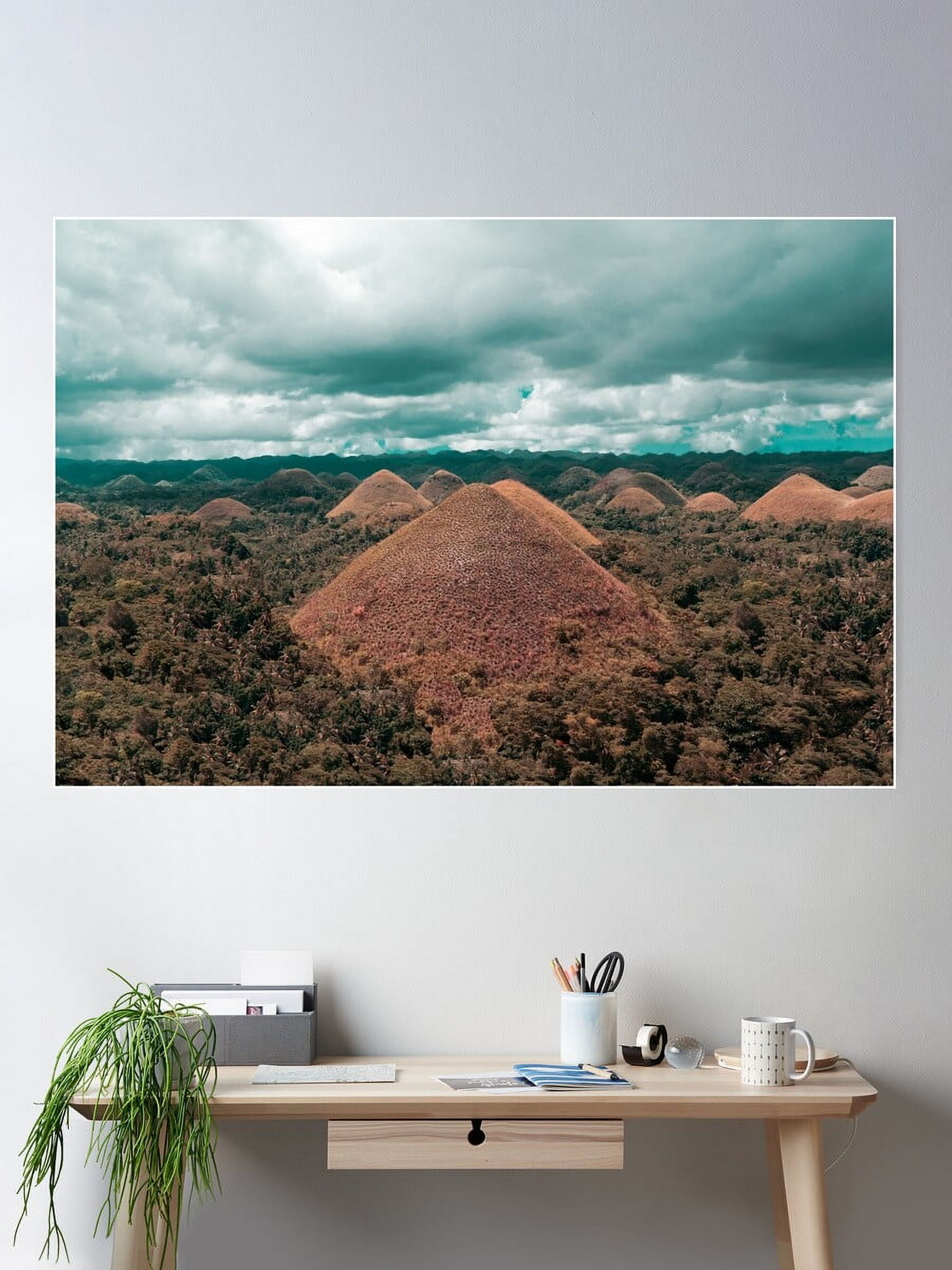 Kna Prints - Coco Hills Mountains Bohol Philippines Nature Poster Wall ...