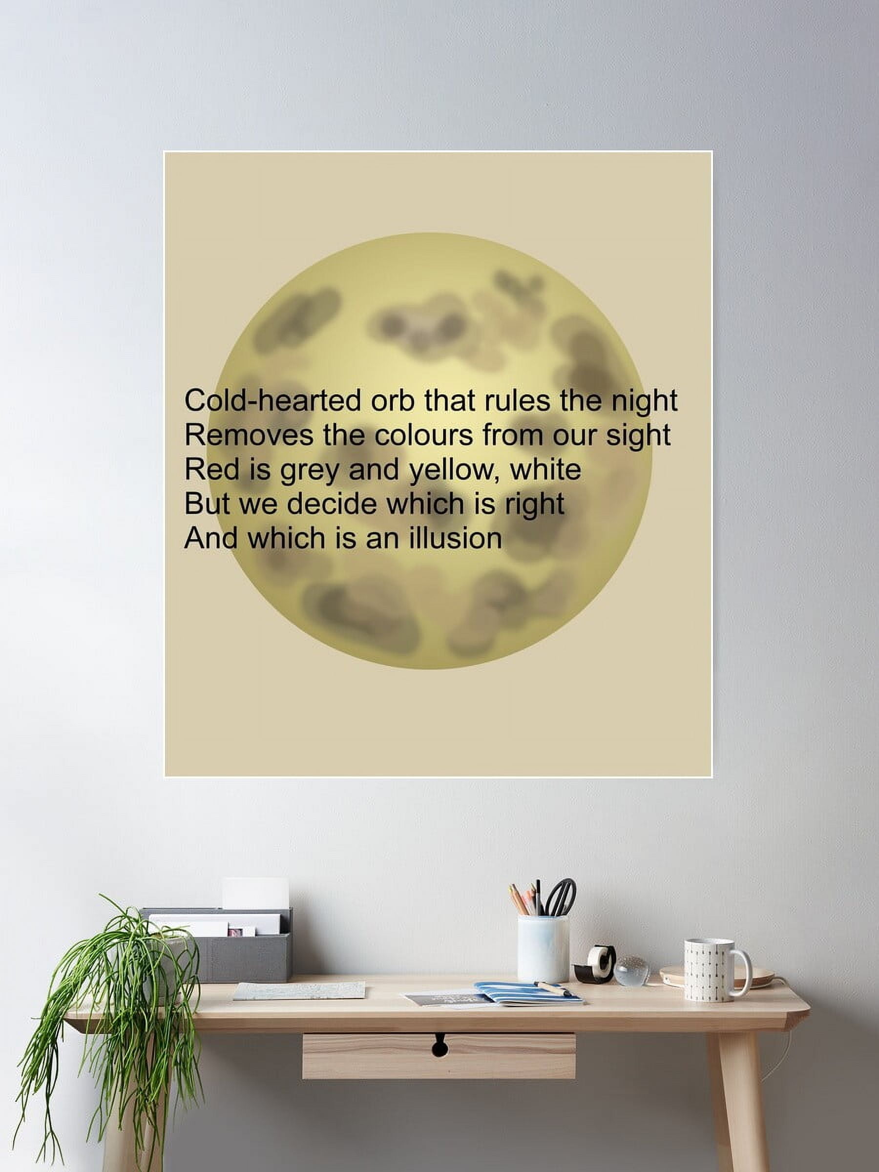 Kna Prints - Cold Hearted Orb Poster , UNFRAMED-8x12 - Walmart.com