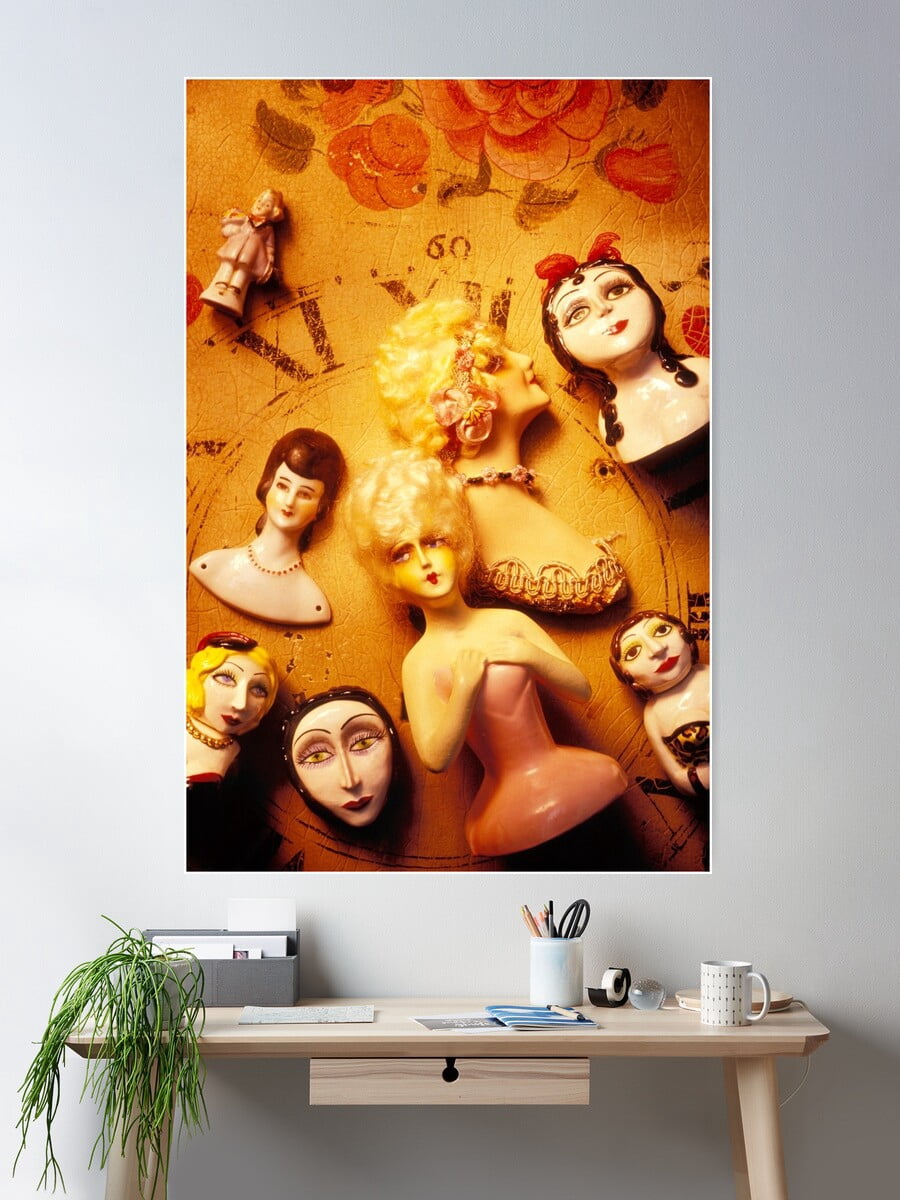 Kna Prints - Collectable Dolls Poster Wall Art, Modern Wall Decor For ...
