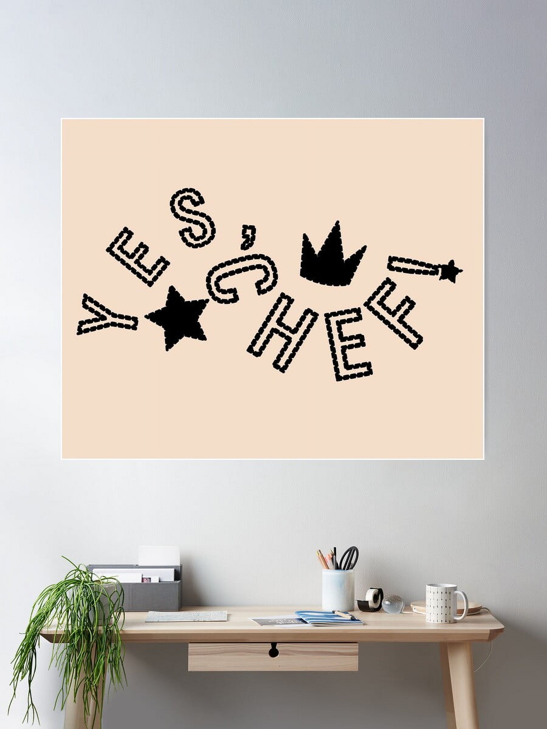 Kna Prints - Copy Of Yes, Chef!-Star Poster Wall Art, Modern Wall Decor ...