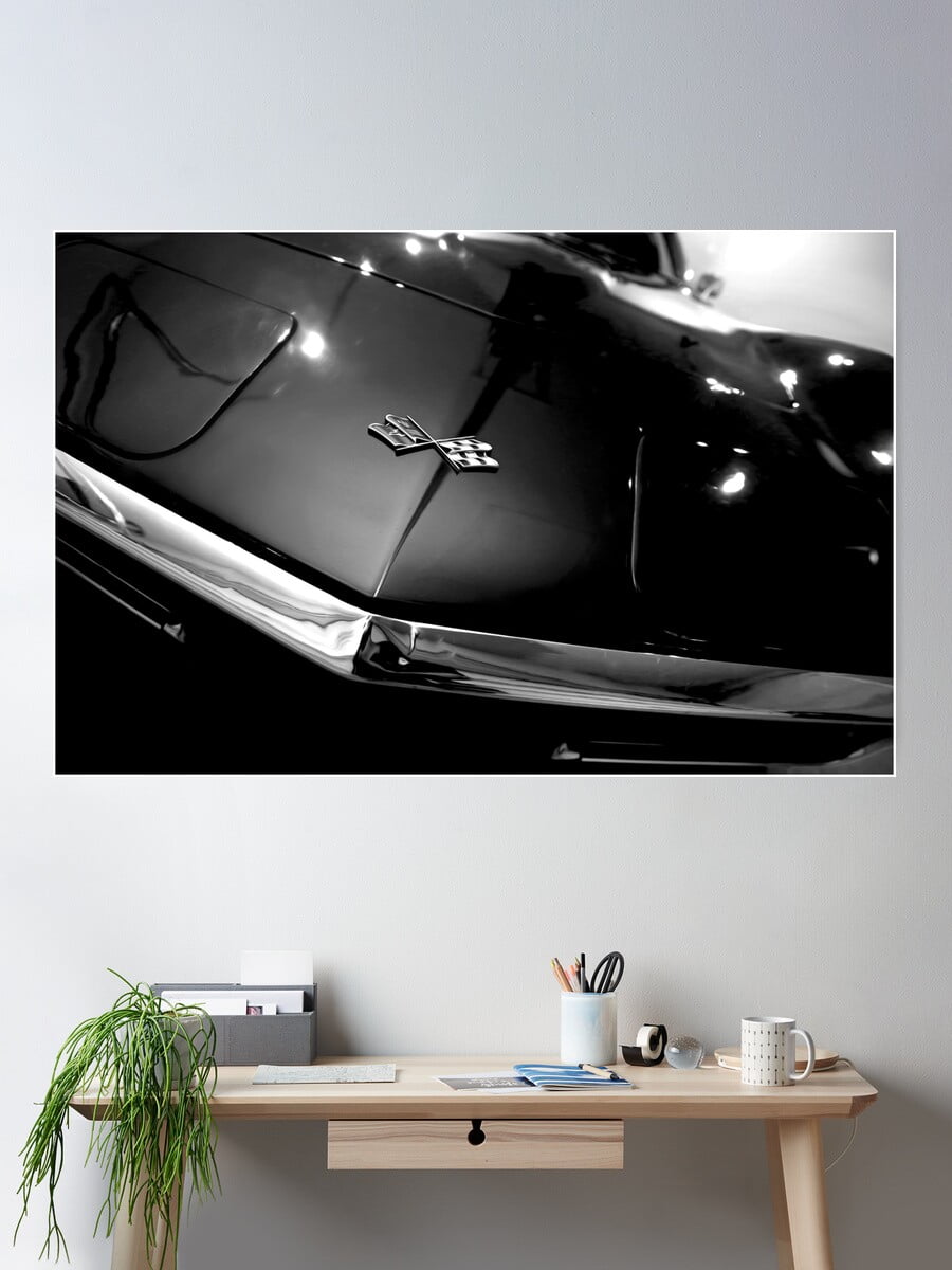 Kna Prints - Corvette Stingray Poster, UNFRAMED-12x18 - Walmart.com