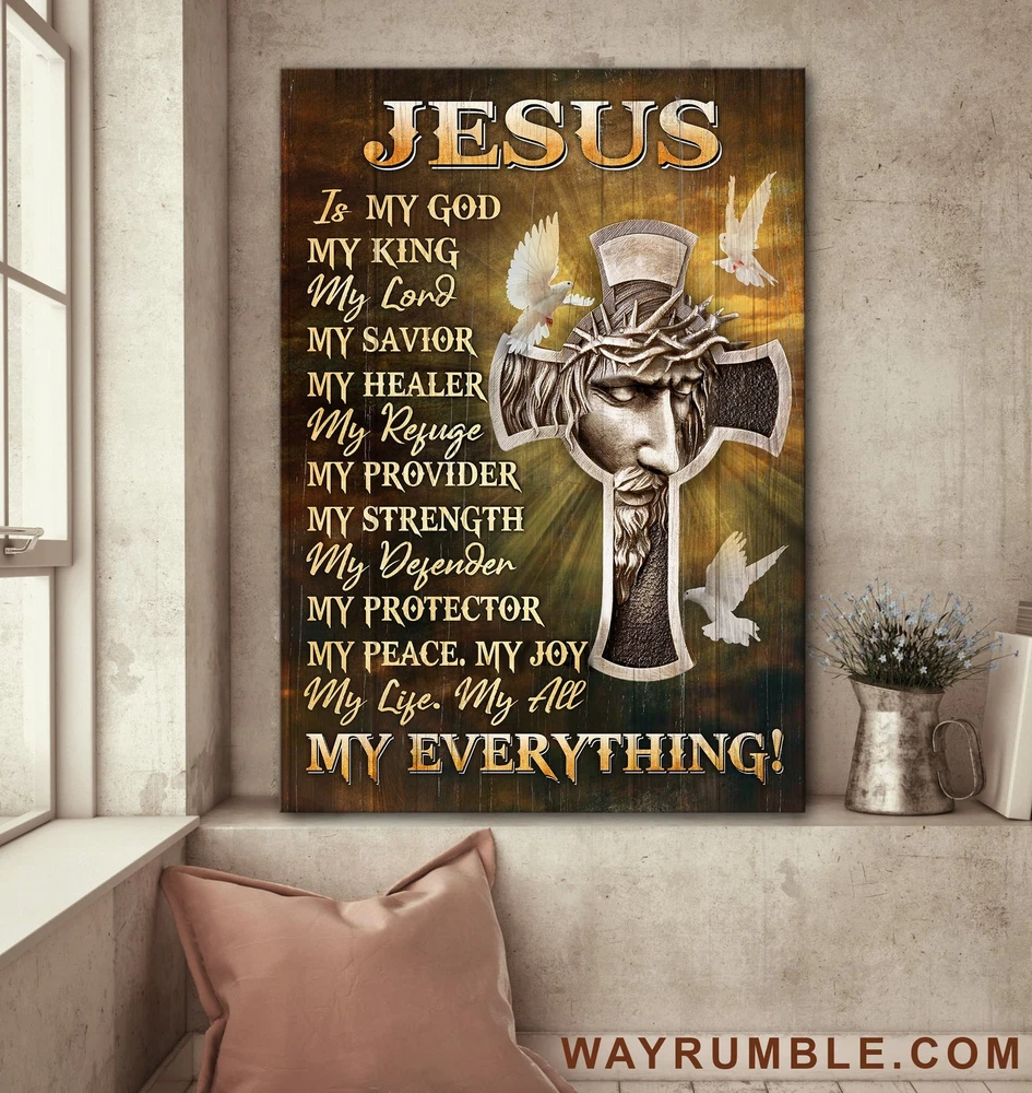 Kna Prints - The Cross, Doves, Mystic Light, Jesus Is My Everything ...