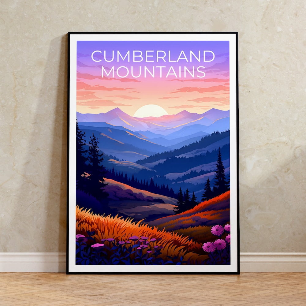 Kna Prints - Cumberland Mountains Poster, Cumberland Mountains Print ...