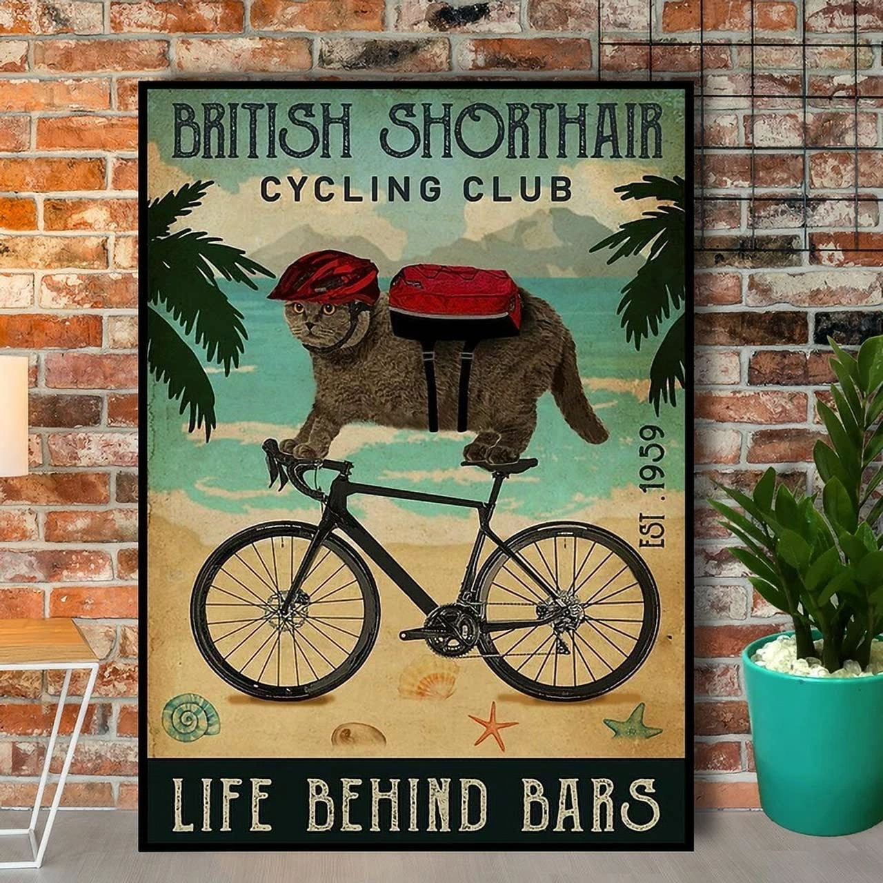 Kna Prints - Cycling Club British Shorthai Riding Cycling Beach ...