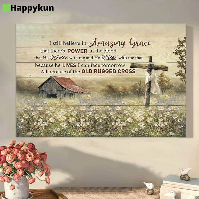 Kna Prints - Daisyield I Still Believe In Grace L Art - Bible Verse - R ...