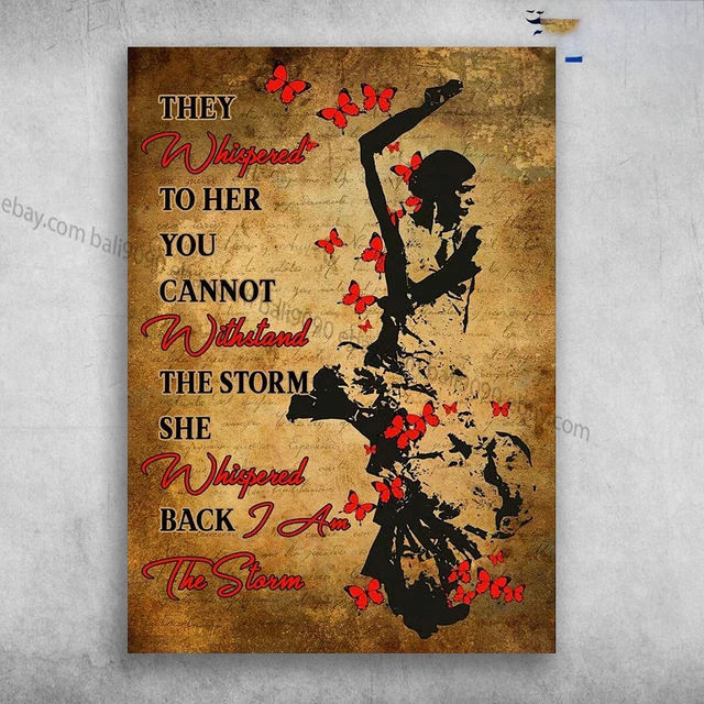 Kna Prints - Dancing Girl - They Whispered To Her, You Cannot Withstand ...