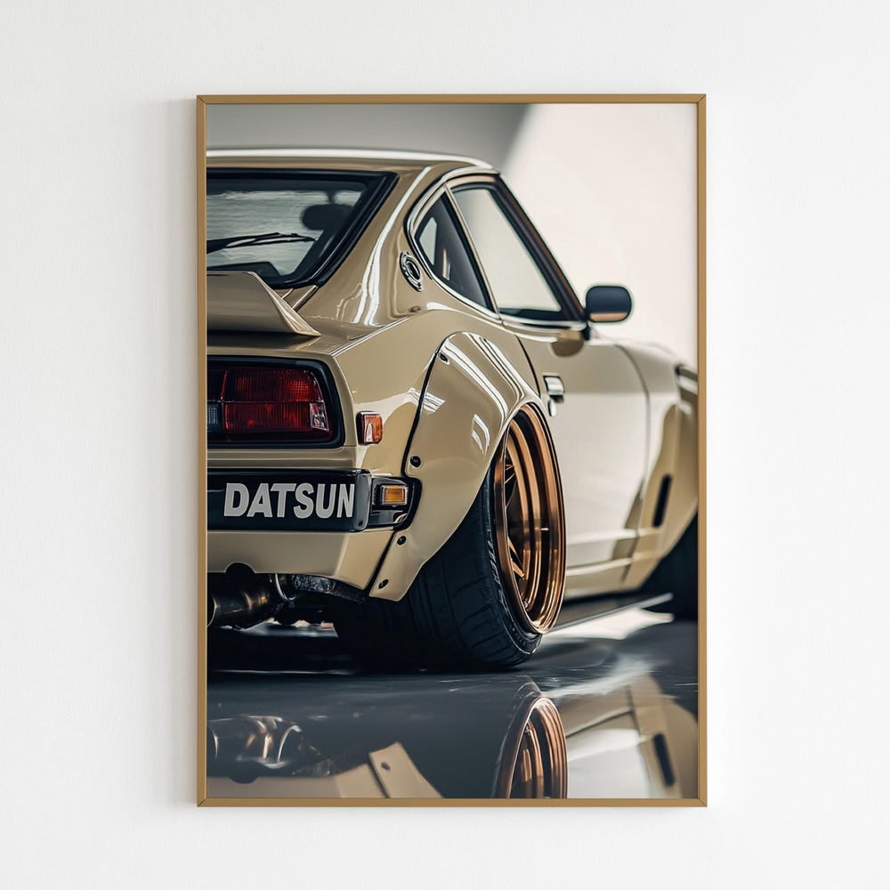 Kna Prints - Datsun 240Z Poster Â€“ Classic Jdm Car Print Â€“ Vintage ...