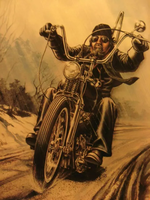 Kna Prints - David Mann #Ghost Rider Art Poster 009 Wall Decor Poster ...