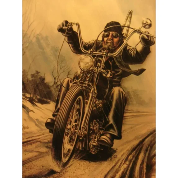 Kna Prints - David Mann #Ghost Rider Art Poster 009 Wall Decor Poster ...