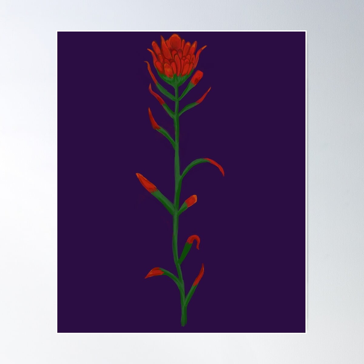 Kna Prints - Dema Brush Poster , UNFRAMED-8x12 - Walmart.com