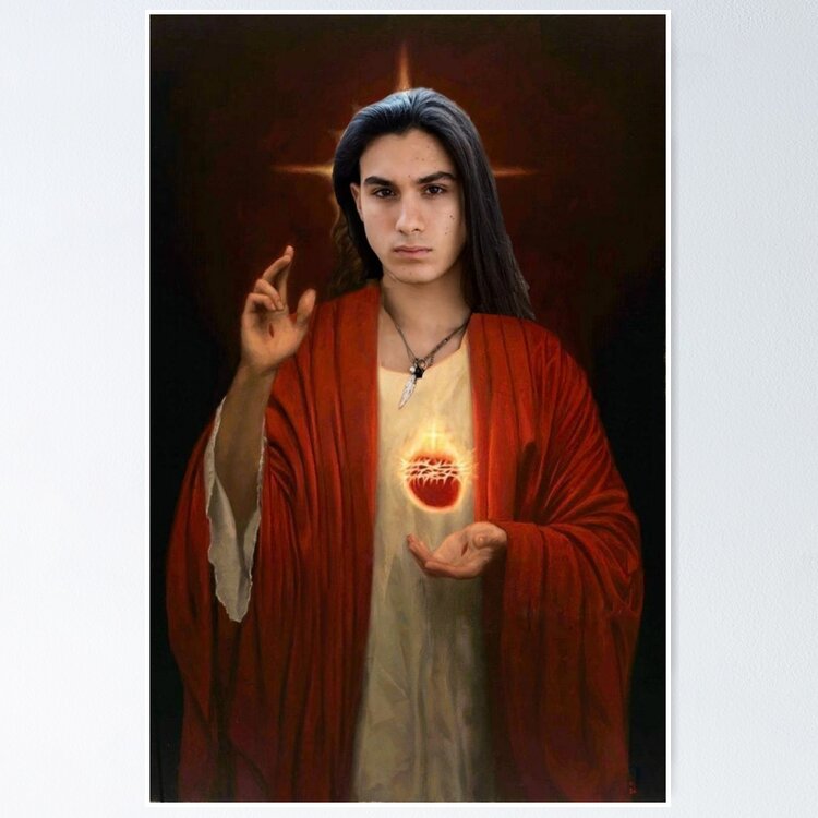 Kna Prints - Ethan As Jesus Poster Wall Art Print For Home Decor ...