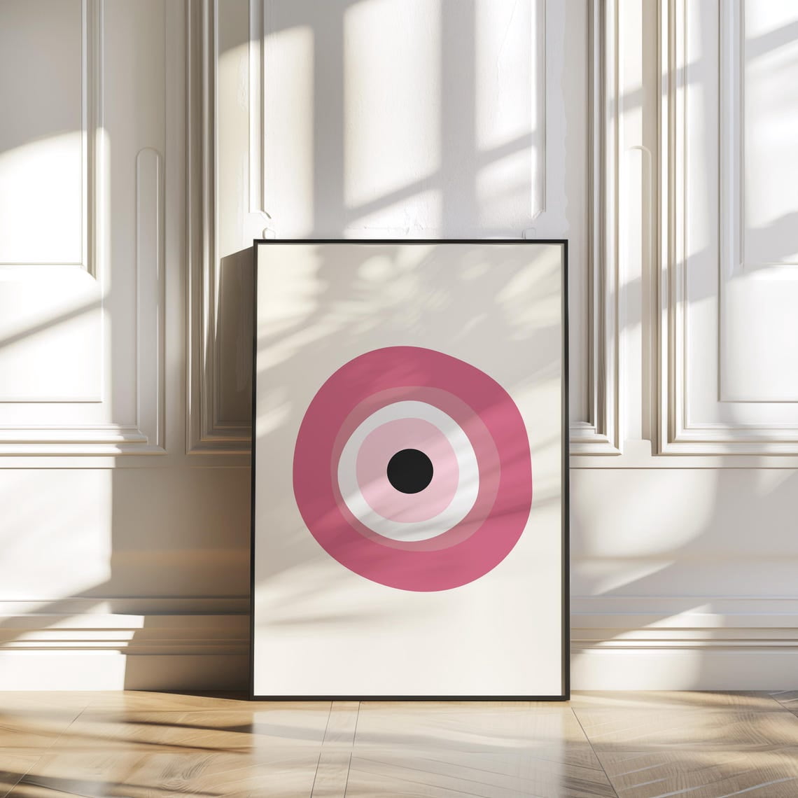 Kna Prints - Evil Eye Print, Pink Evil Eye, Evil Eye Art, Evil Eye ...