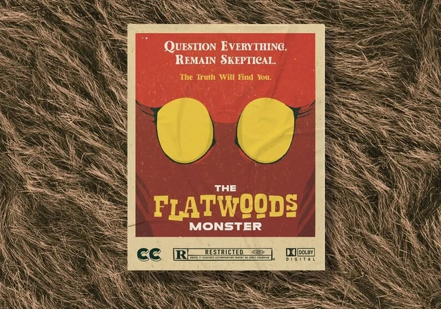 Kna Prints - Eyes Of Flatwoods Monster Pop Art Cryptid Print For Home ...